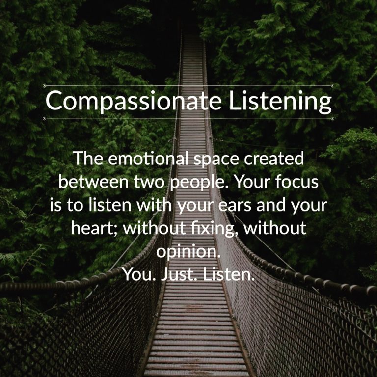Compassionate Listening - Leader Within